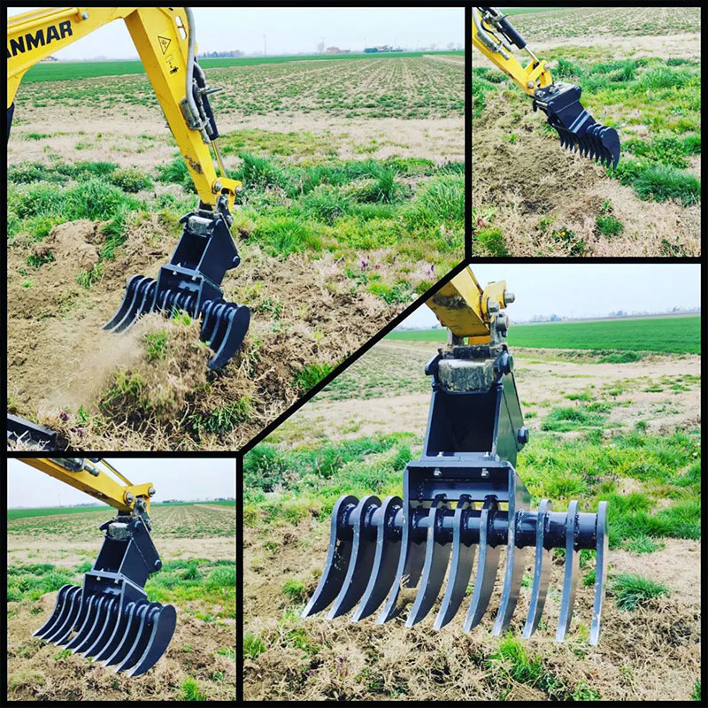 Comprendre les différences entre fléco, râteau, mutiripper et godet ...